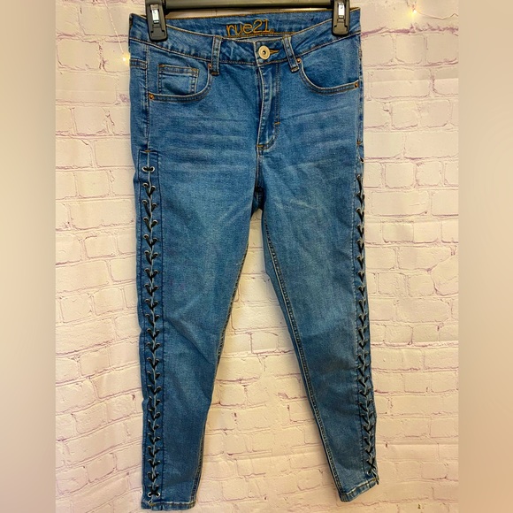 Rue21 | Jeans | Lace Up Denim | Poshmark